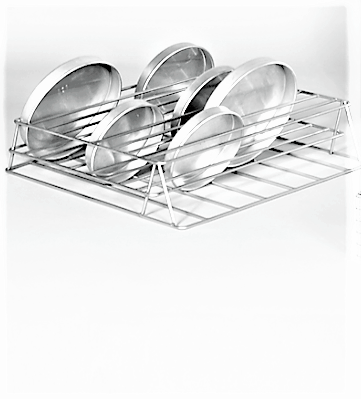Stainless Steel Cake Pan Rack for LVO Panwasher | Donut-Supplies.Com