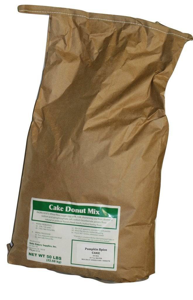 Bulk Pumpkin Spice Cake Donut Mix (Seasonal)40 X 50# Bags | Donut ...