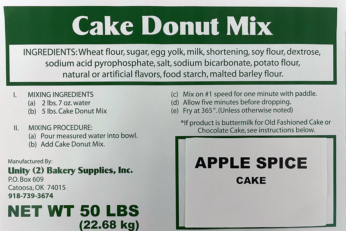 Sweet Apple Cider Donut Mix Free Sample- 5 pounds free you only pay ...